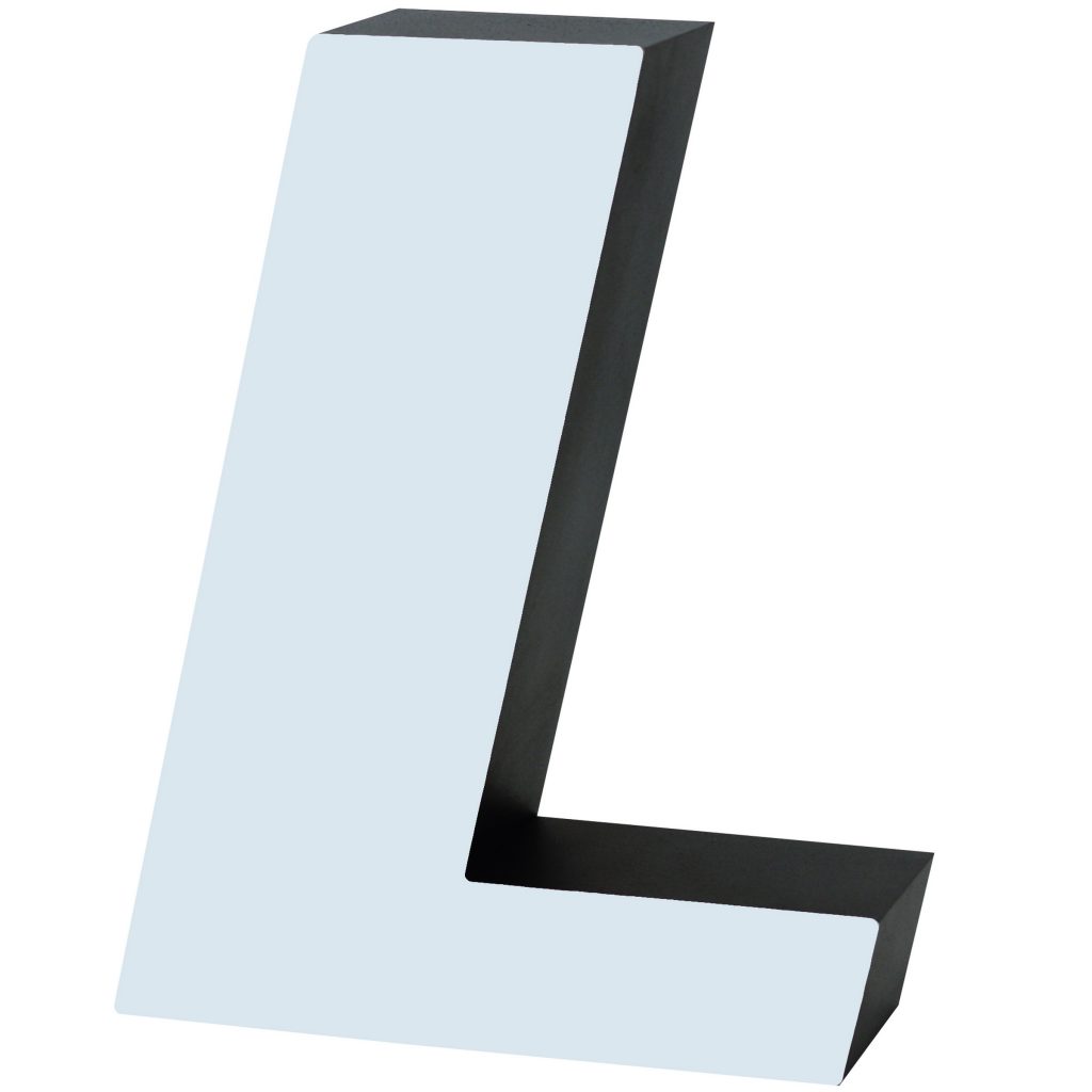 Led lighting letter L - iLUTE d.o.o.