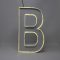 “NEON STYLE“ Letter B - iLUTE d.o.o.