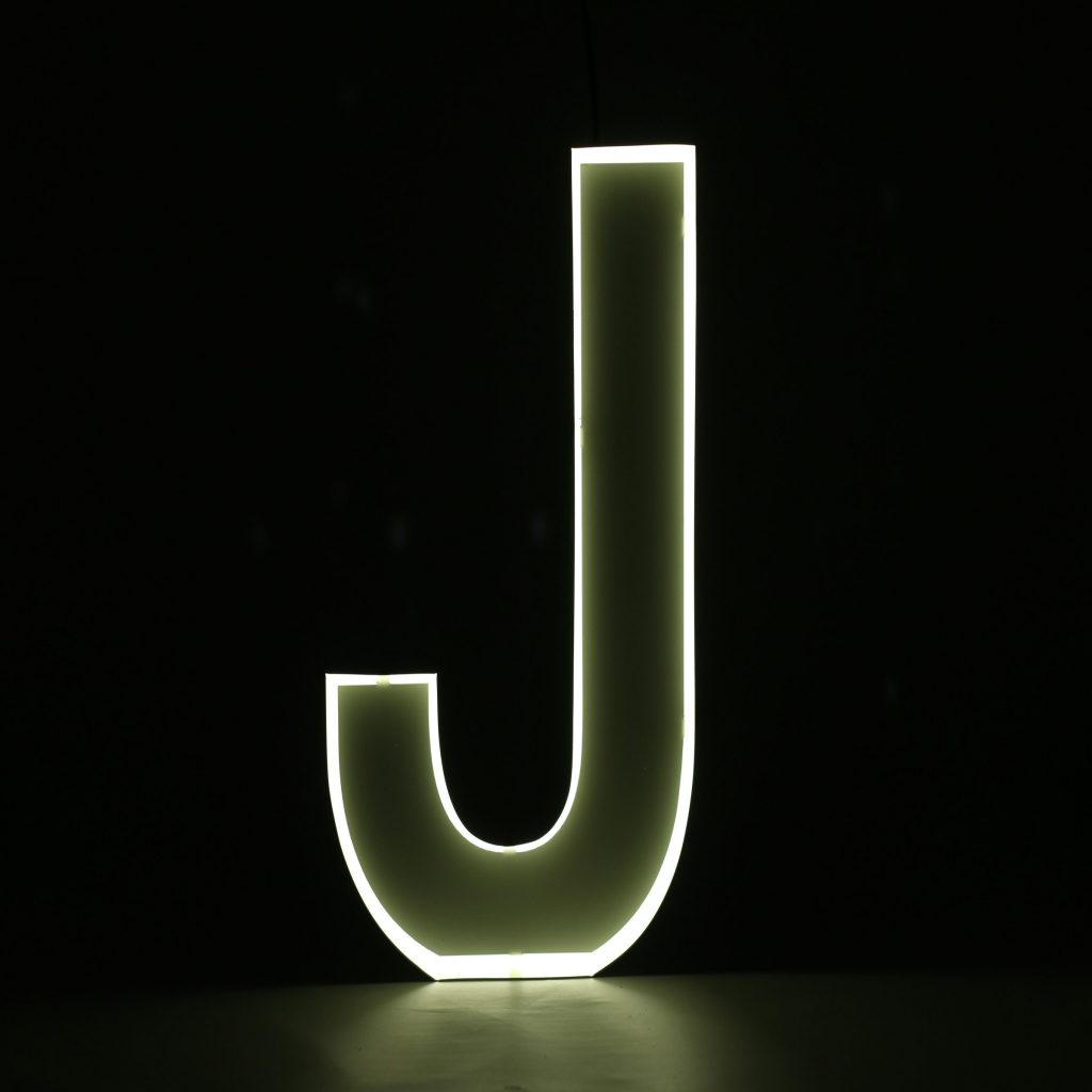“NEON STYLE“ Letter J - iLUTE d.o.o.