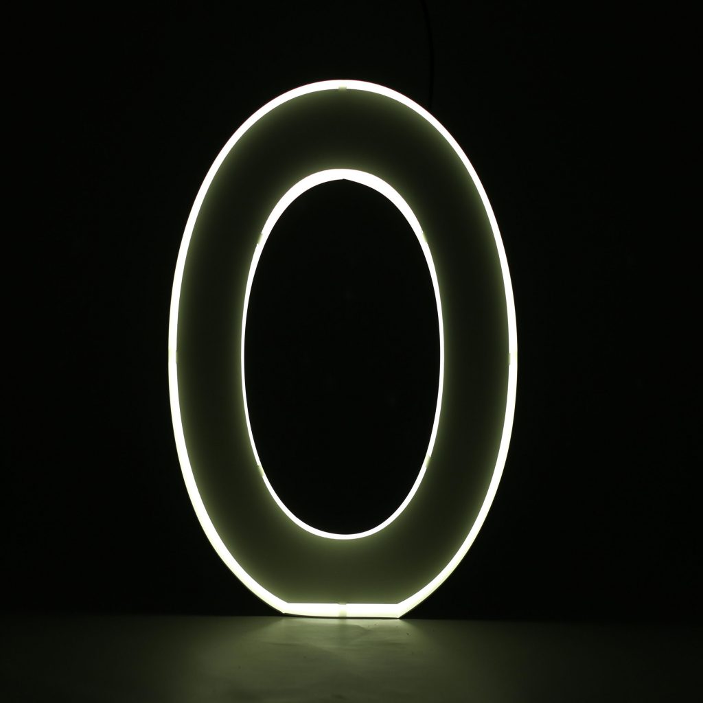 “NEON STYLE“ Letter O - iLUTE d.o.o.