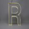 “NEON STYLE“ Letter R - iLUTE d.o.o.