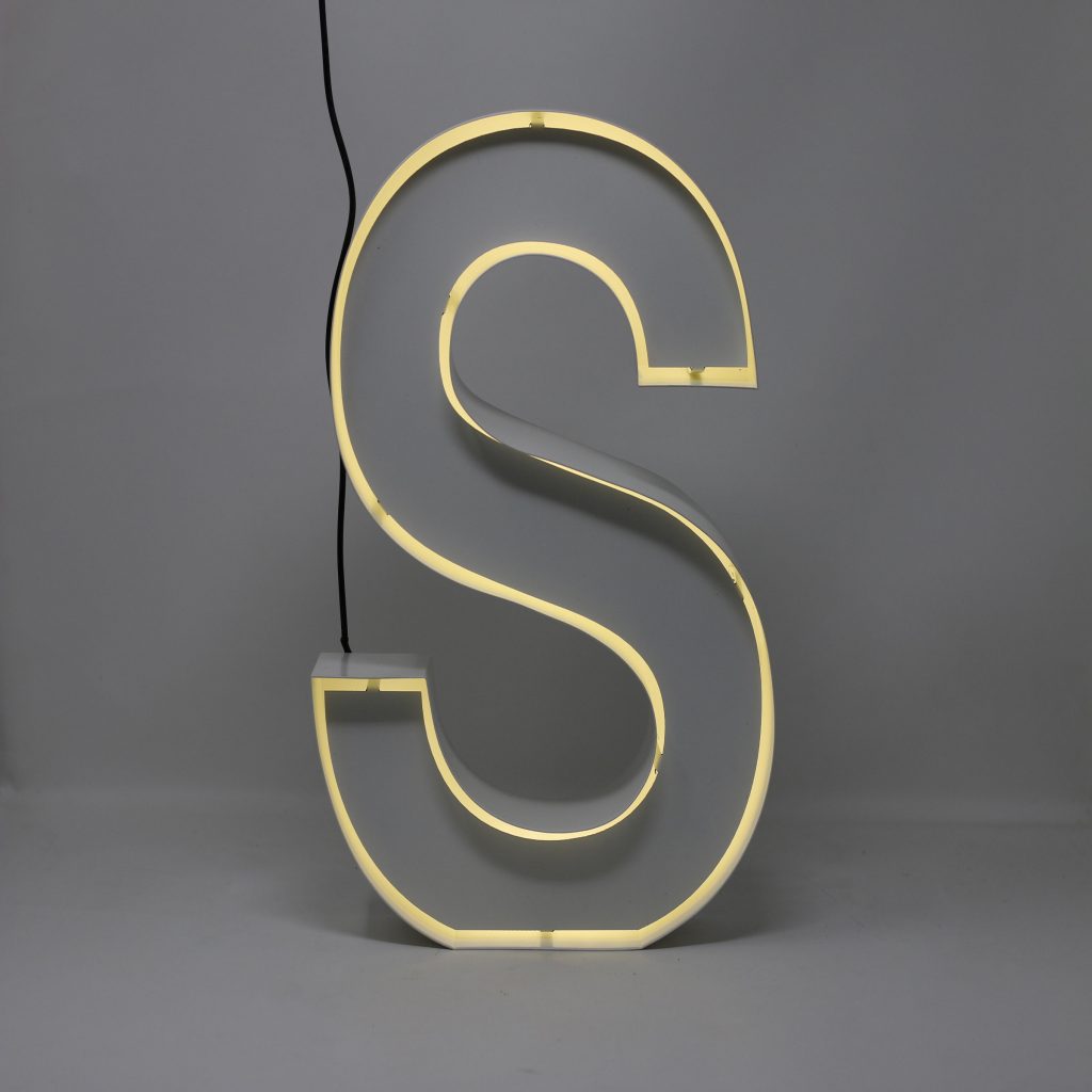“NEON STYLE“ Letter S - iLUTE d.o.o.