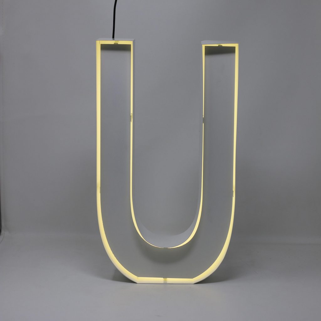 “NEON STYLE“ Letter U - iLUTE d.o.o.