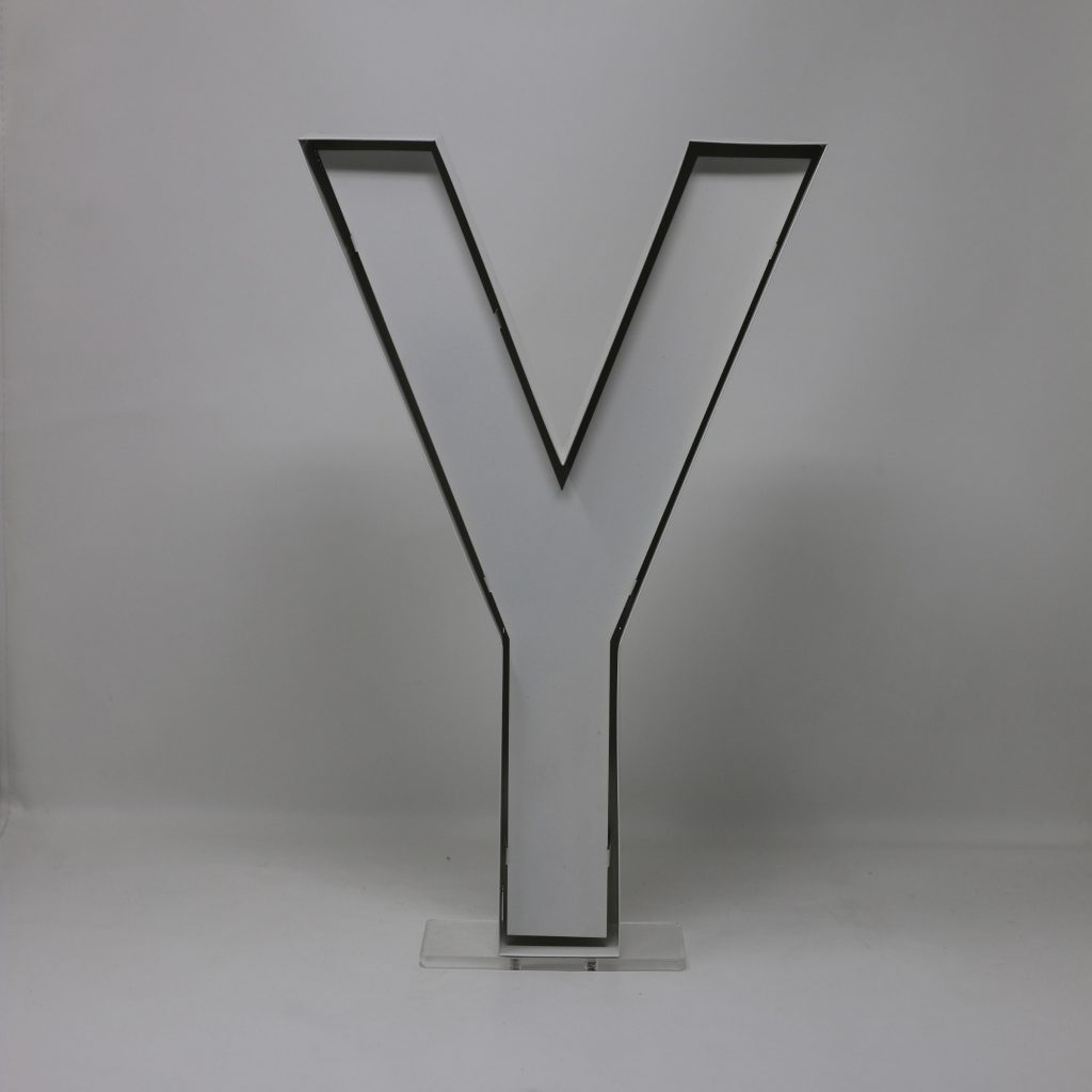 “NEON STYLE“ Letter Y - iLUTE d.o.o.